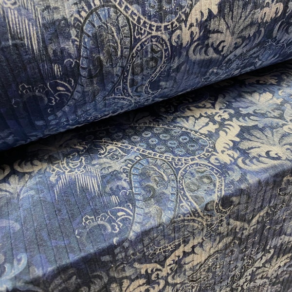 Willow Pattern Fabric - Etsy UK