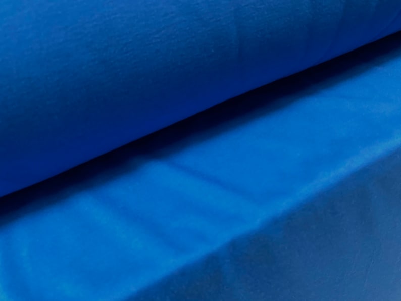 Cotton Single Jersey T Shirt Fabric per Metre Royal Blue - Etsy UK