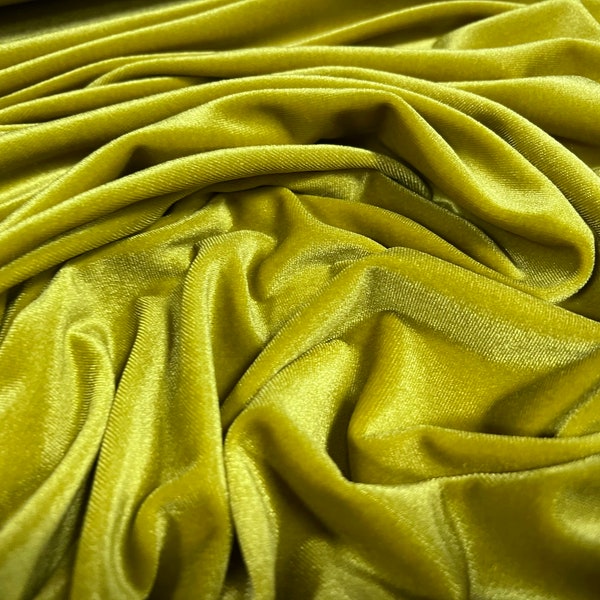 Chartreuse Fabric - Etsy
