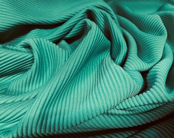 Fine Ottoman Rib Stretch Jersey Fabric per Metre Biscuit | Etsy