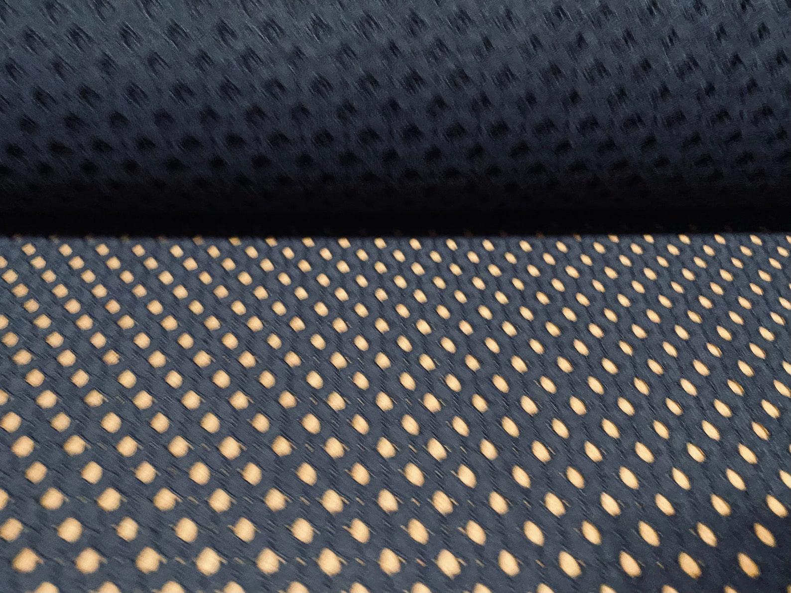 Navy Blue Airtex Style Mesh Fishnet Fabric per Metre - Etsy