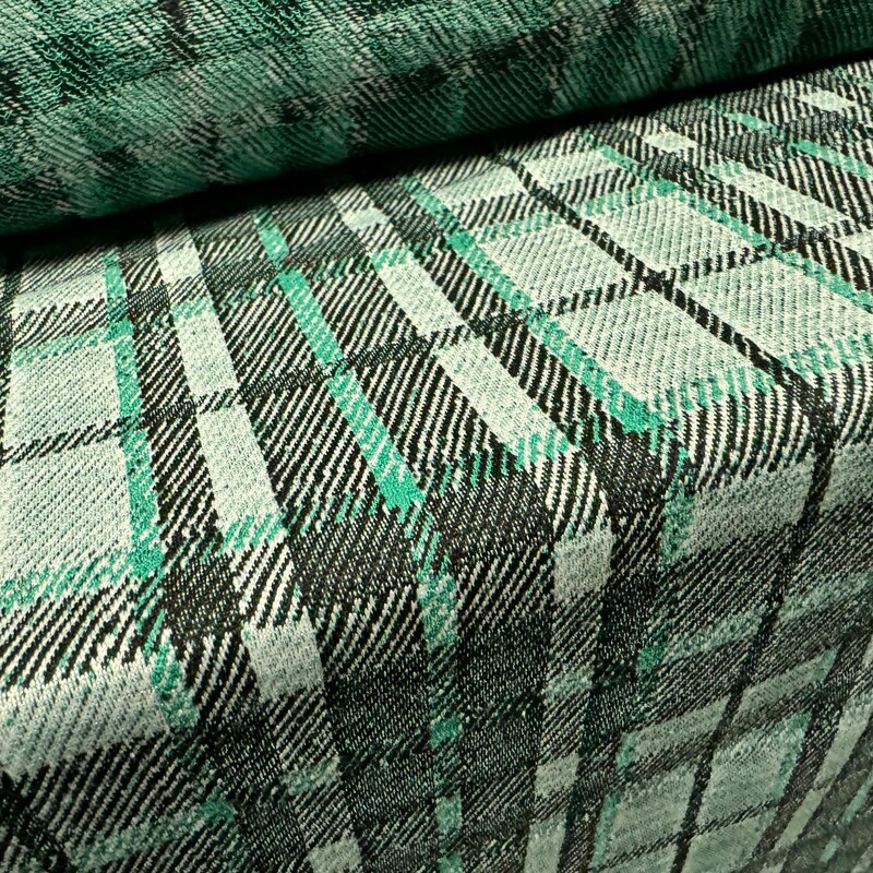 Stretch Plaid Fabric - Etsy