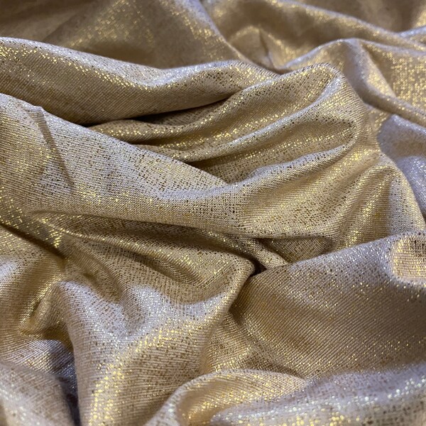 Gold Fabric - Etsy