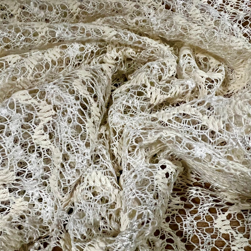 Crochet Lace Fabric - Etsy