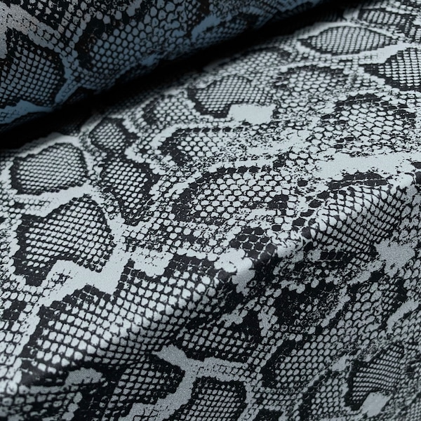 Snakeskin Fabric - Etsy UK