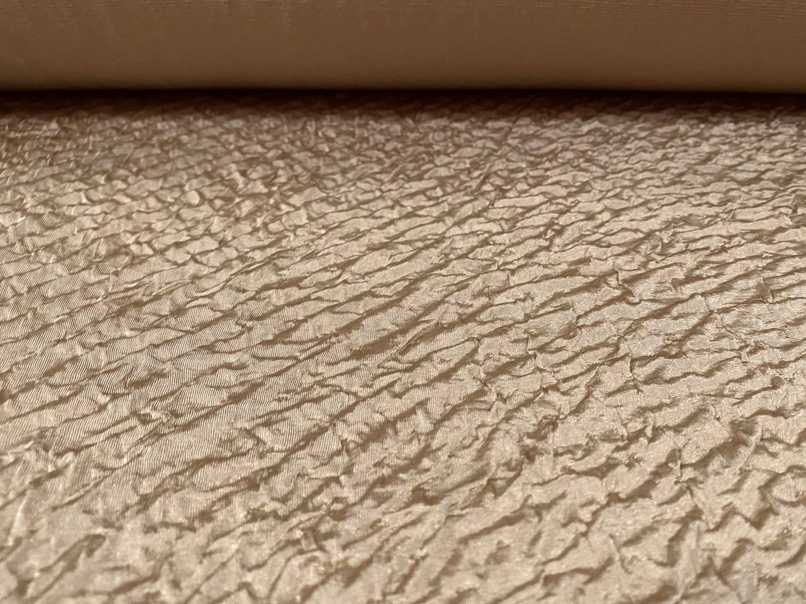 Blister Jacquard Stretch Satin Double Jersey Fabric per Metre | Etsy