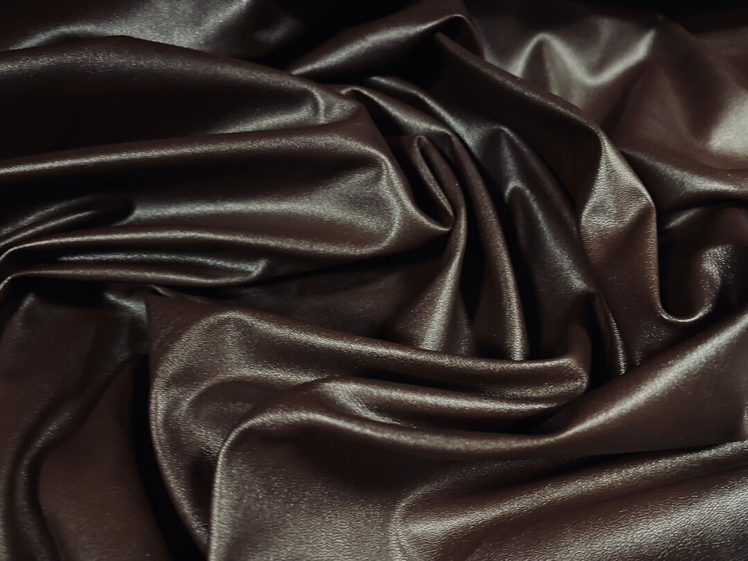Faux Leather Soft Pu Coated Leatherette Fabric per Metre - Etsy UK