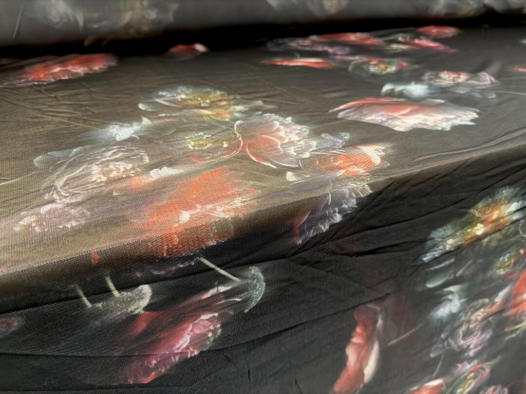 Power Mesh Net Sheer Stretch Spandex Fabric, per Metre - Atmospheric ...