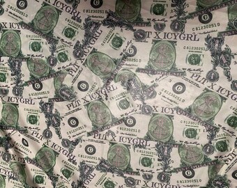 Dollar Bill Fabric | Etsy