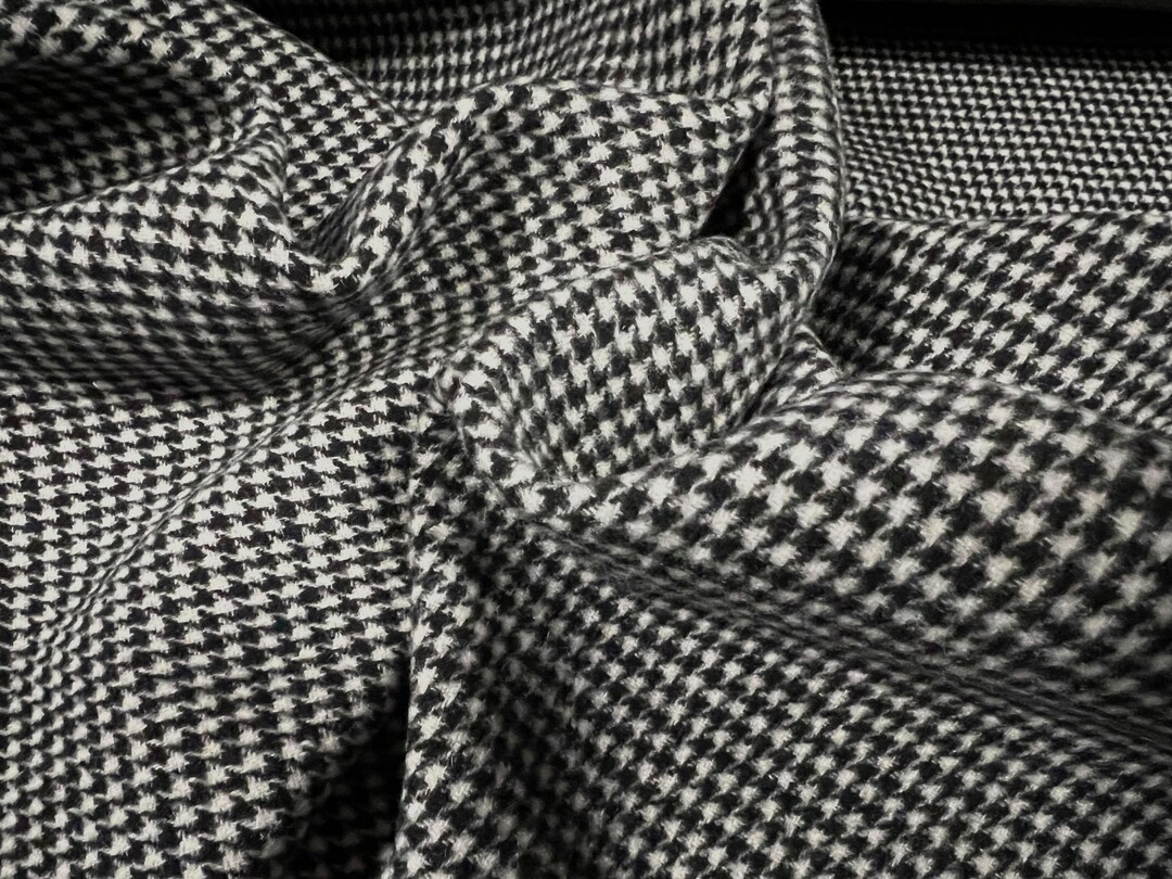 Plastic Backed Wool Mouflon Flannel Brushed Heavyweight Woven Fabric ...