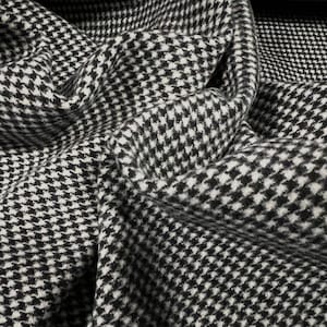 Plastic Backed Wool Mouflon Flannel Brushed Heavyweight Woven Fabric ...