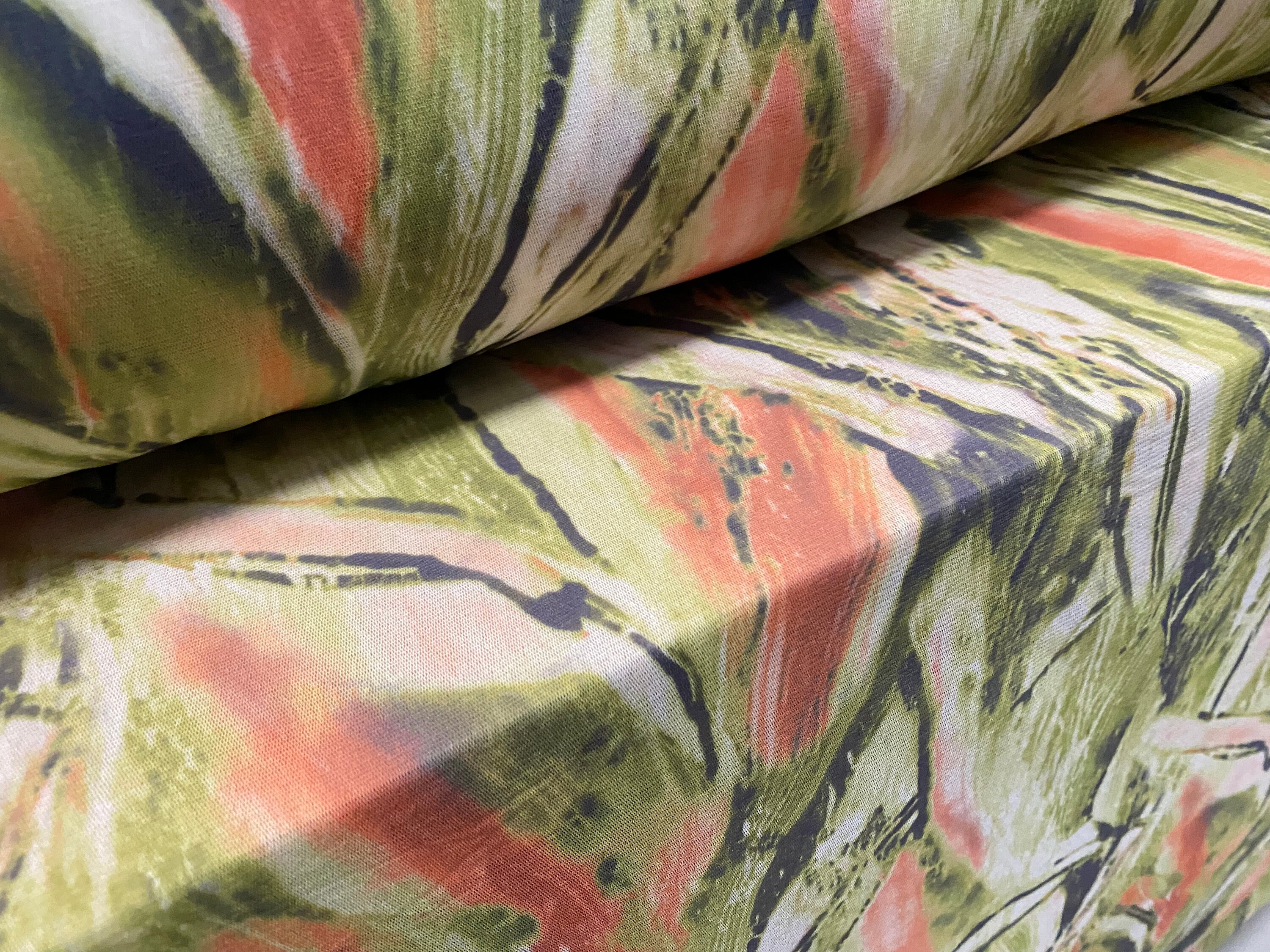 Stretch Helenca Mesh Fabric Sheer per Metre Retro Swirl | Etsy