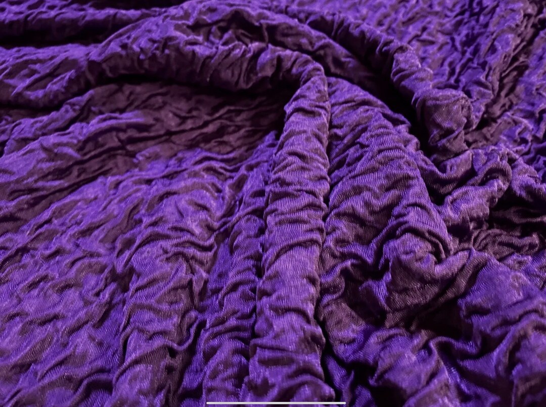 Blister Satin Stretch Double Jersey Jacquard Fabric, per Metre Plain ...