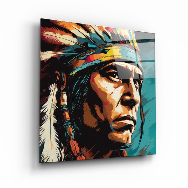 Indigenous Glass Wall Art - Etsy