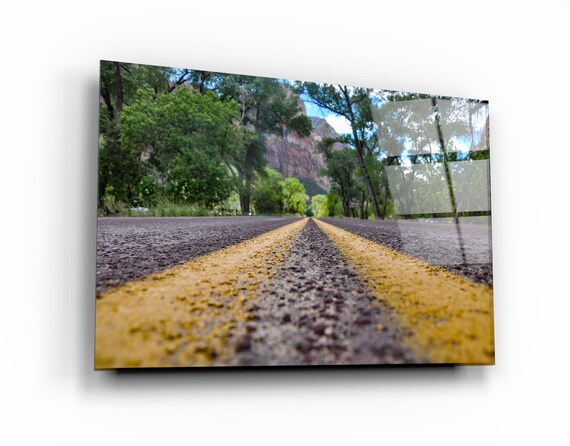 Road Trip-wall Art Glass Printing-modern Home Decor Ideas Art - Etsy
