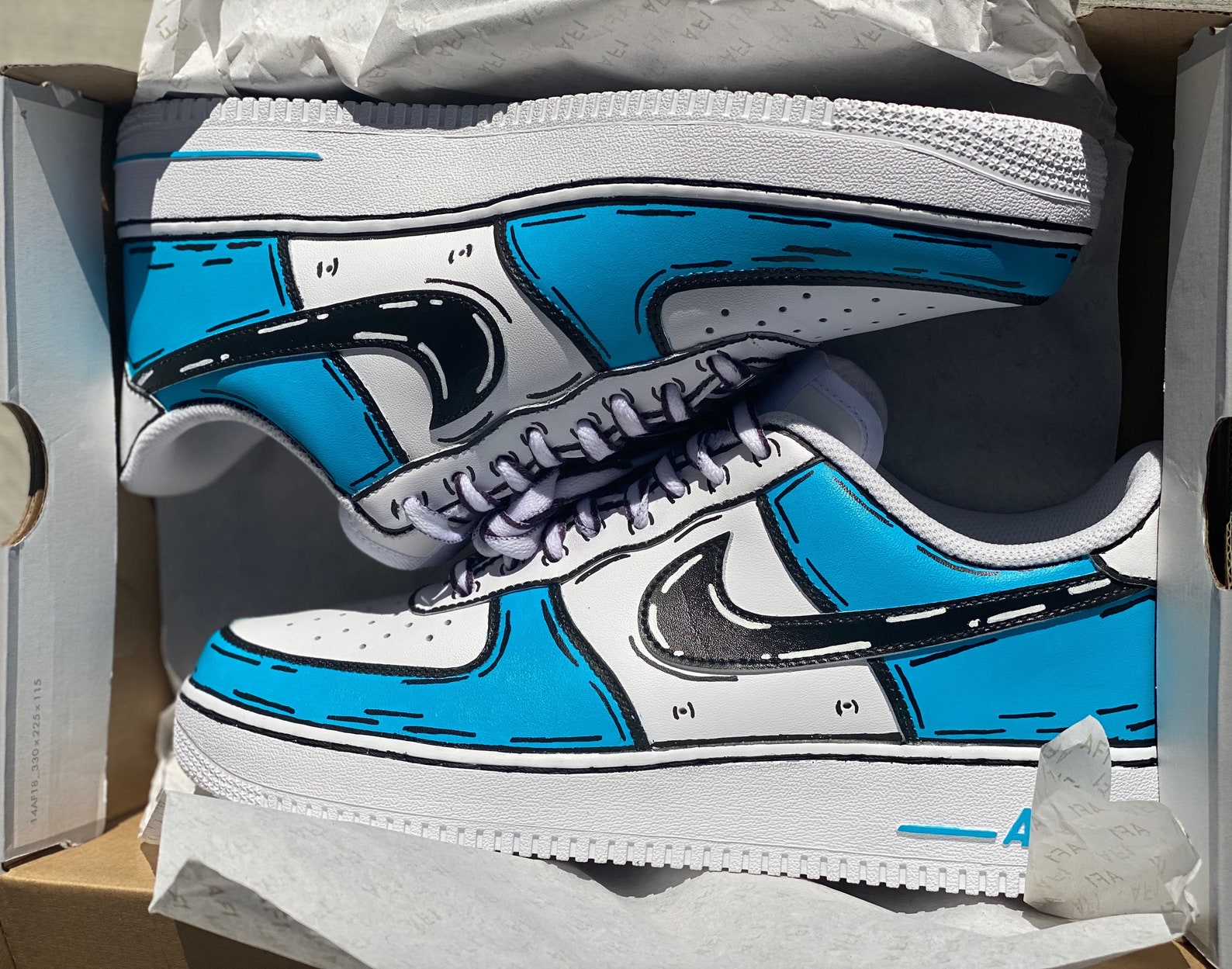 Cartoon Air Force 1 - Etsy