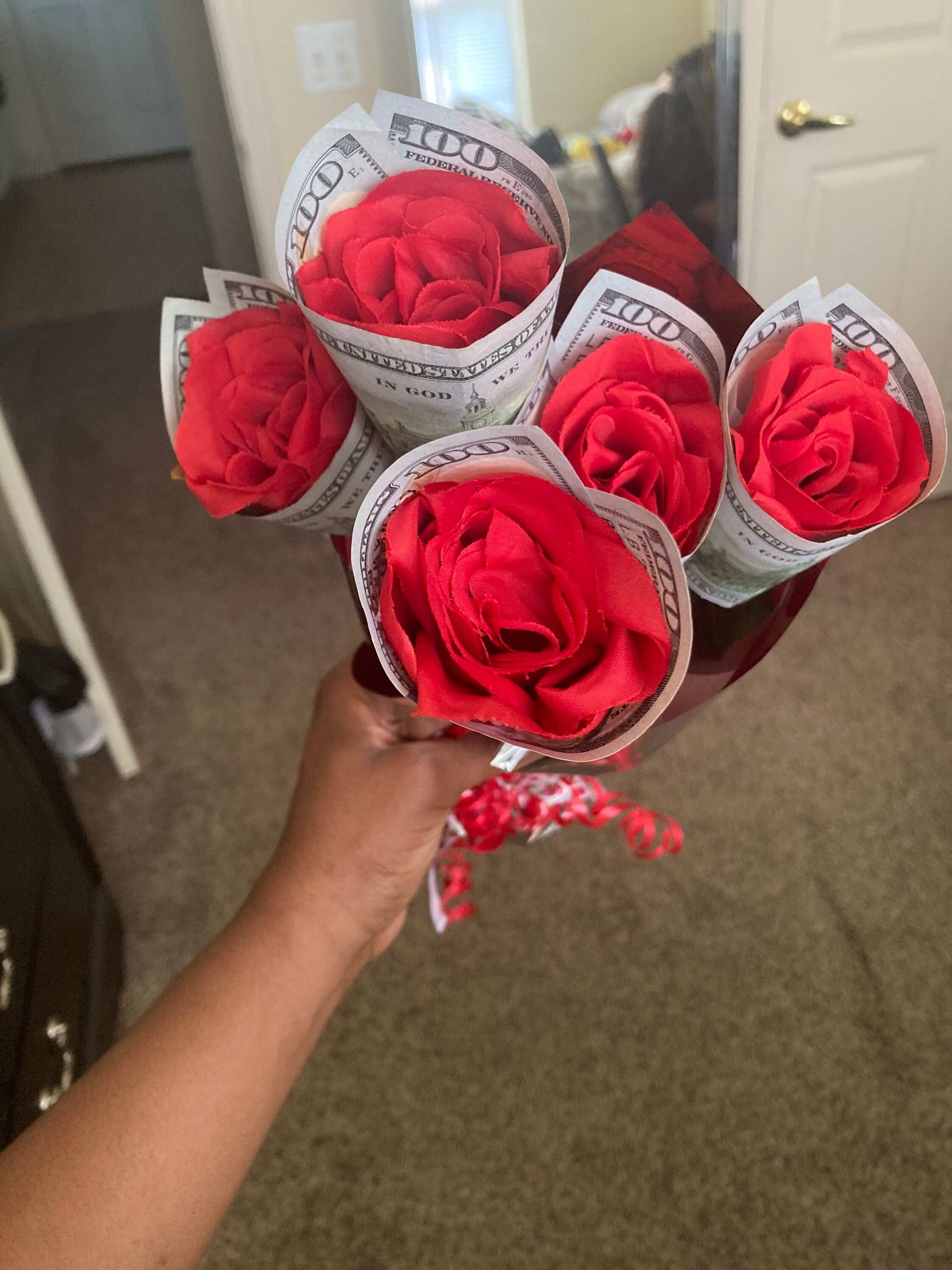 Money Rose Bouquet | Etsy