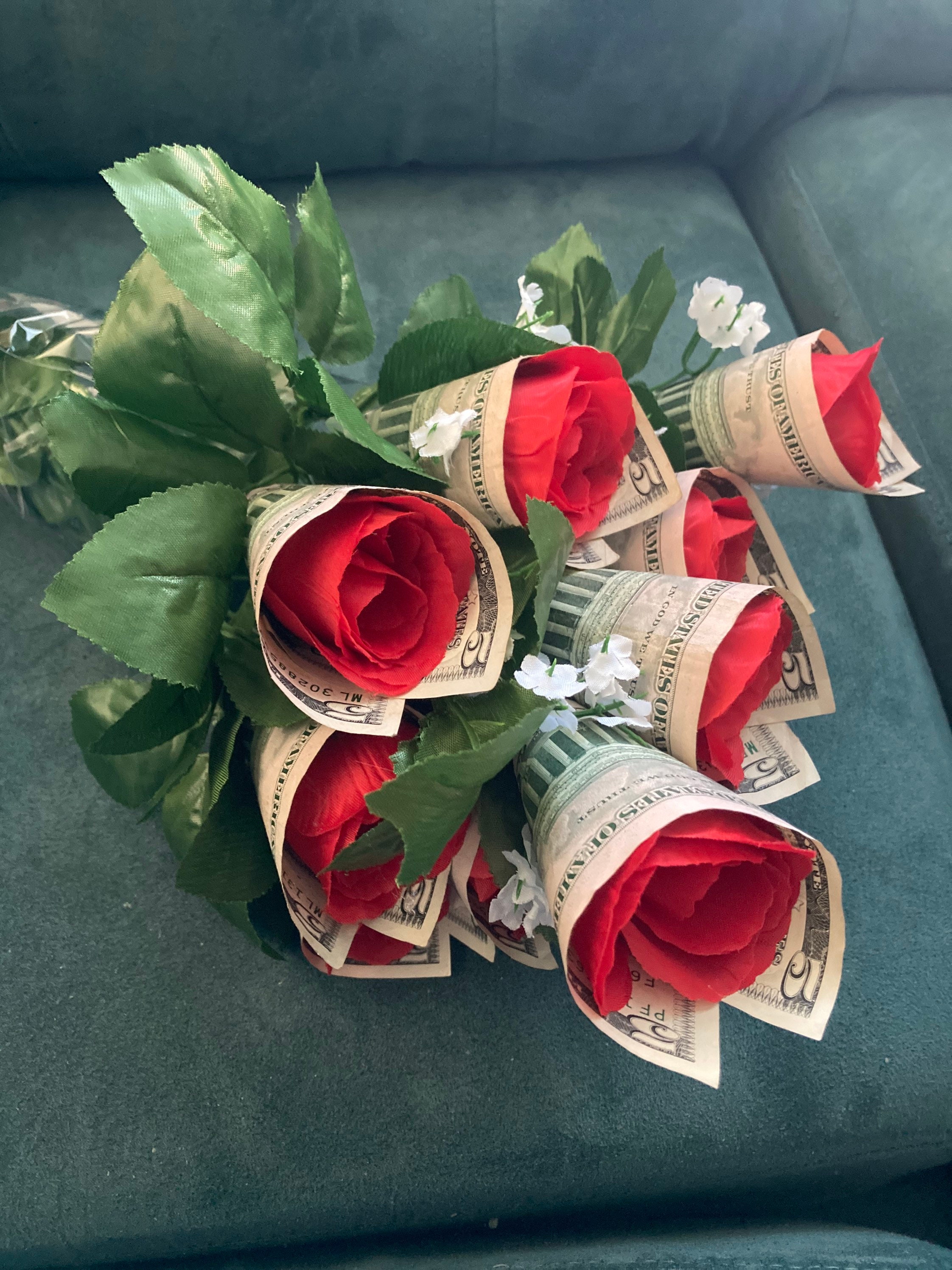 Money Rose Bouquet | Etsy Money Rose Bouquet | Etsy