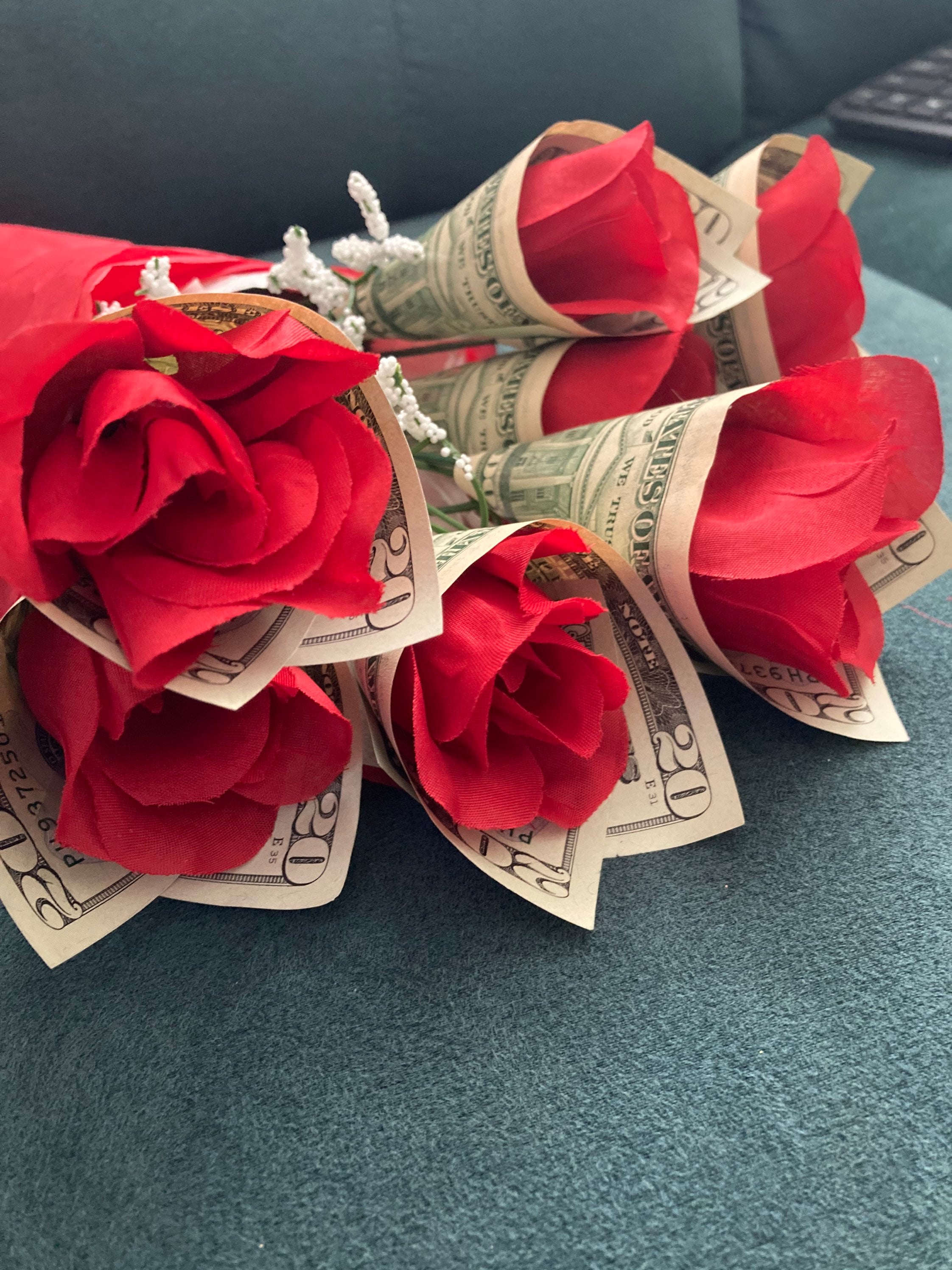 Money Rose Bouquet | Etsy