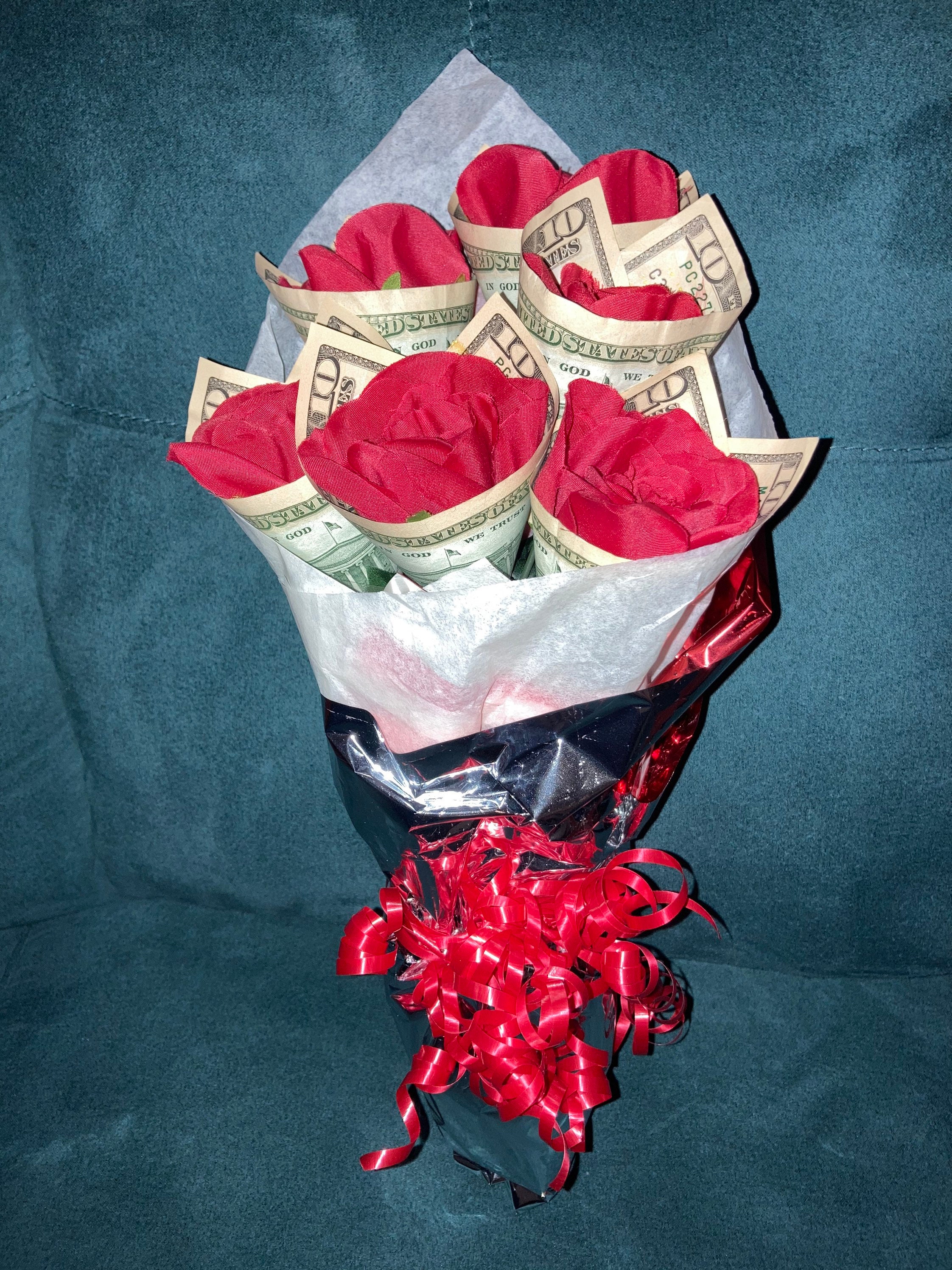 Money Rose Bouquet | Etsy