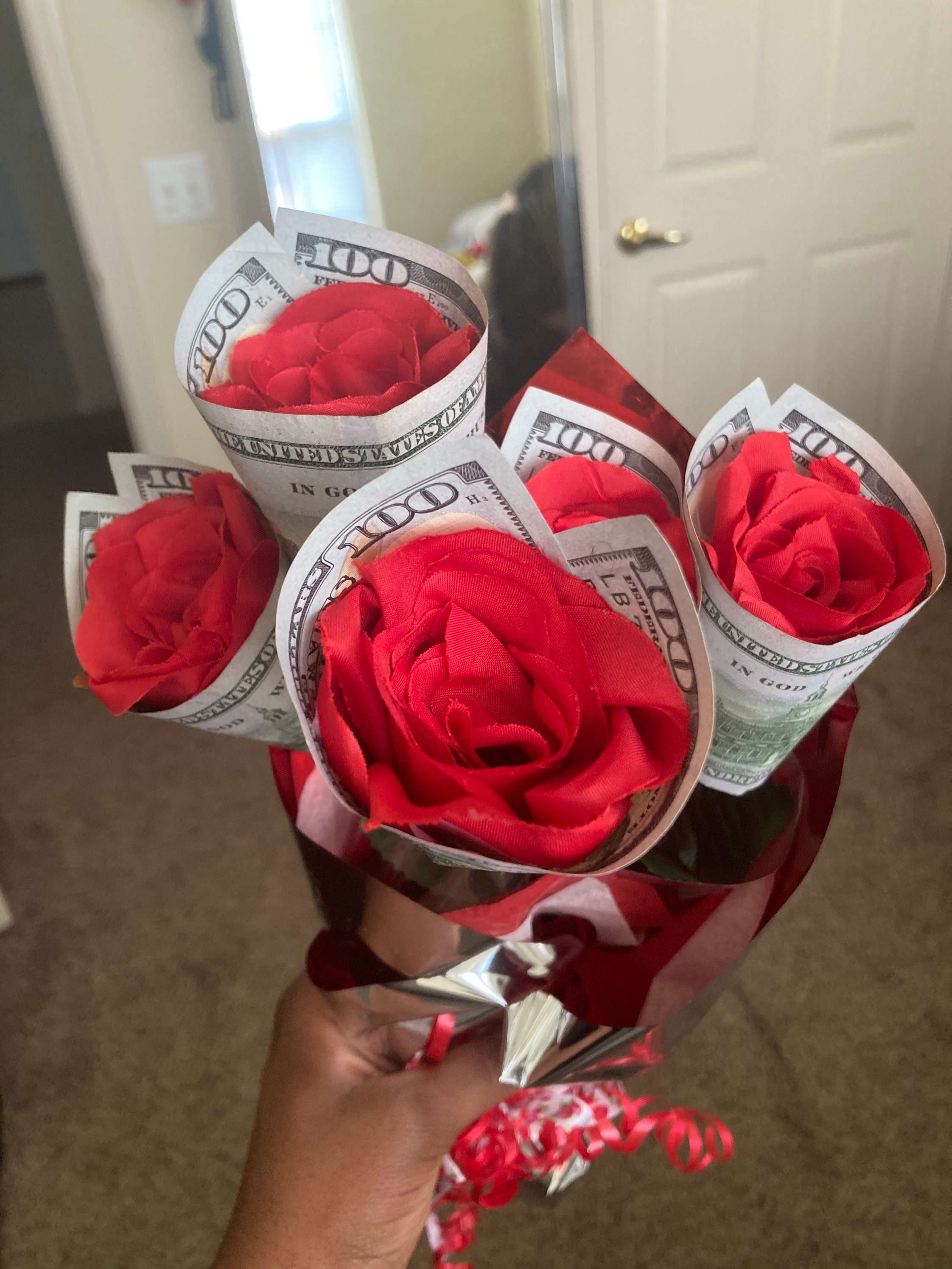 Money Rose Bouquet | Etsy