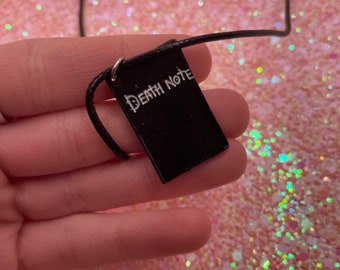 Death Note Necklace | Etsy