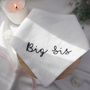 Big Sis Custom Pregnancy Announcement Dog Bandana With Snap Im a Big ...