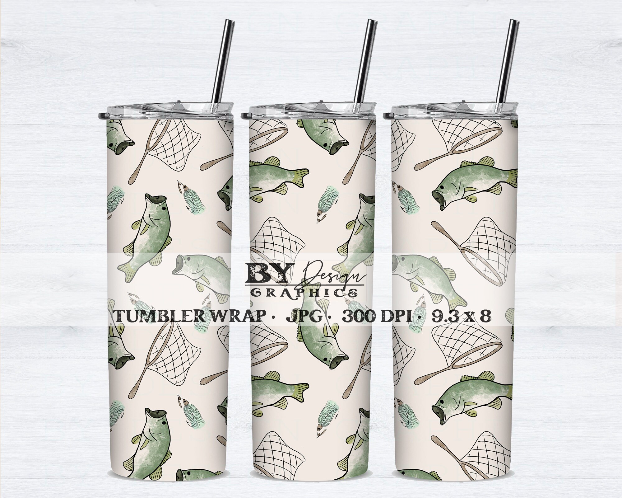 Bass Fishing Tumbler Wrap | Fishing Tumbler Wrap | Sublimation Tumbler ...