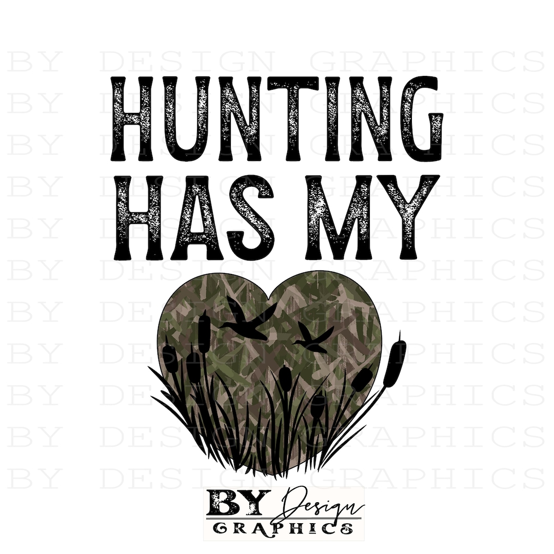 Hunting Has My Heart PNG | Hunting Valentines Png | Boys Hunting Hearts ...
