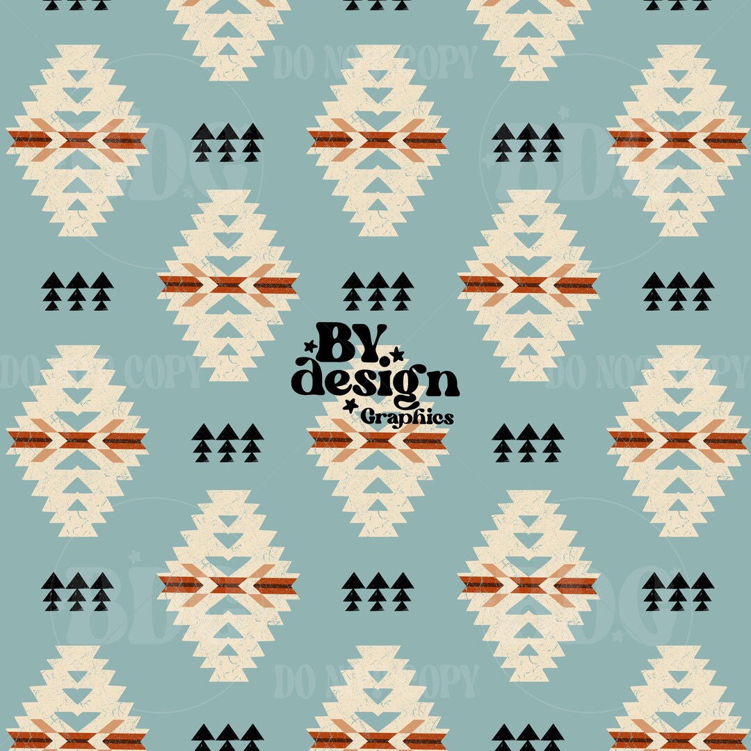 Western Tribal Seamless | Western Seamless | Southwestern Seamless ...