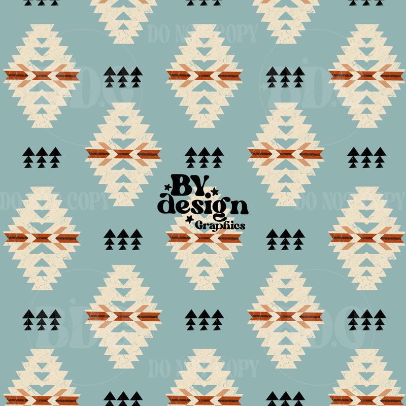 Southwestern Stencil - Etsy