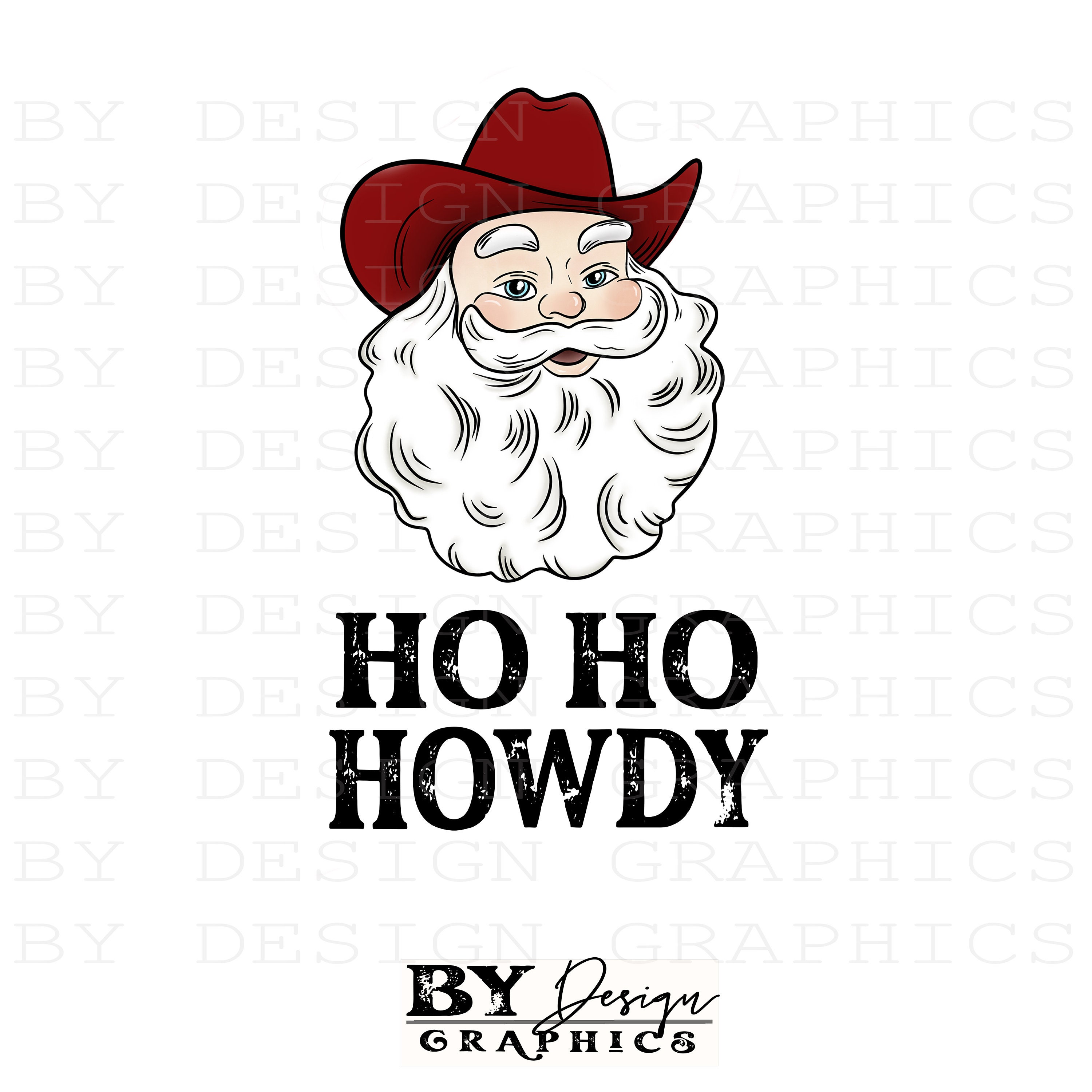 Cowboy Santa Background