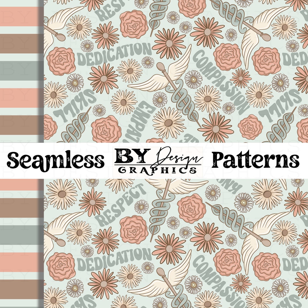Nurse Seamless Pattern | Medical Empowerment Seamless | Medical ...