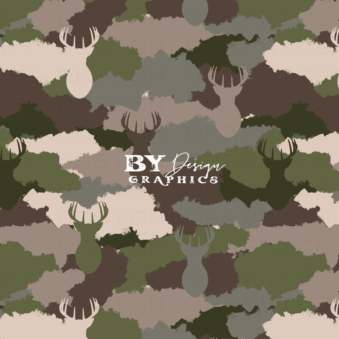 Deer Camo Seamless | Boy Hunting Seamless | Deer Hunting Seamless ...