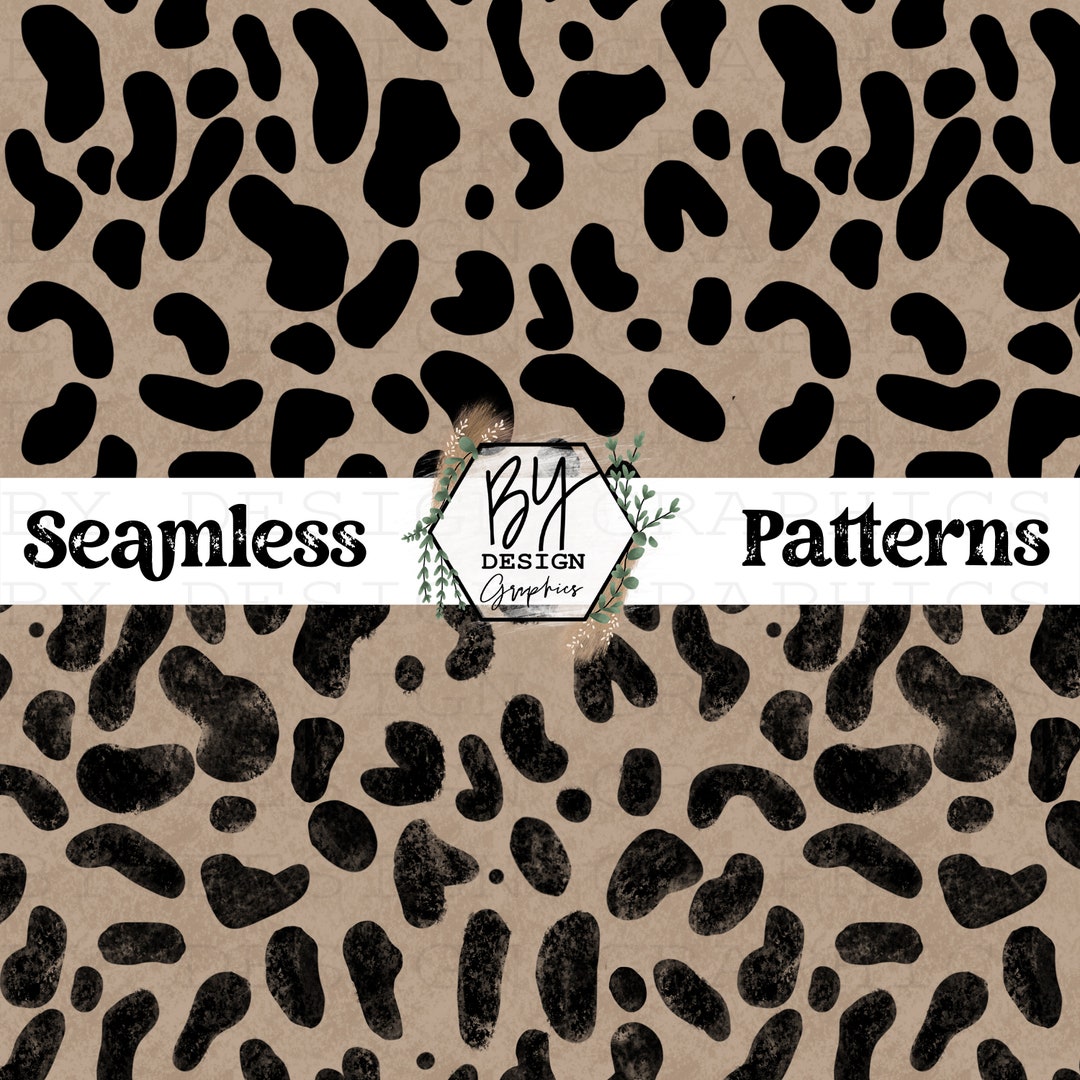 Cheetah Print Seamless Distressed Cheetah Leopard Seamless Cheetah ...