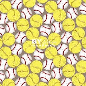 Softball and Baseball Seamless Softball Seamless File Softball Seamless ...