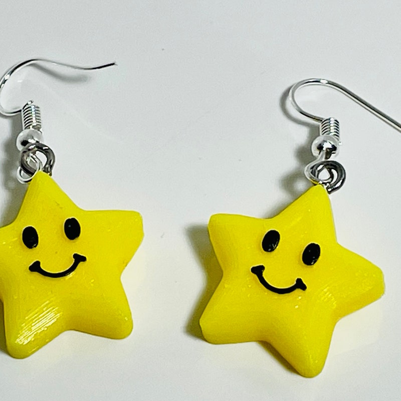 Star Earrings - Etsy