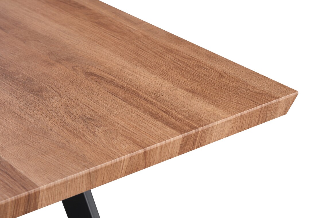 Extendable Dining Table MDF Wood / Marble Effect Table Top - Etsy UK