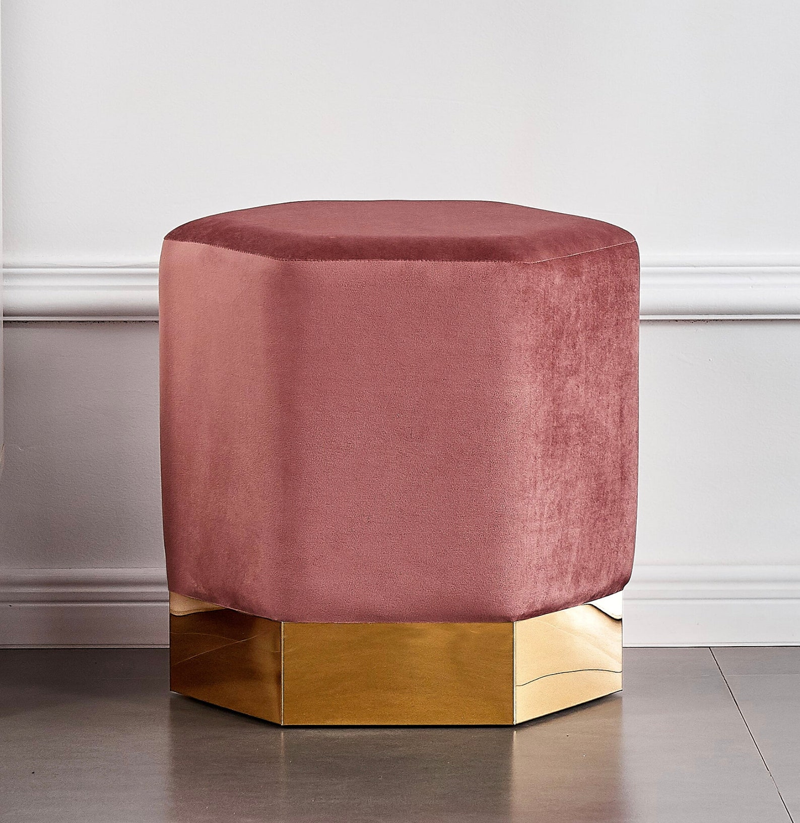 Upholstered Plush Velvet Pouffe Coffee Table Ottoman Stool - Etsy UK