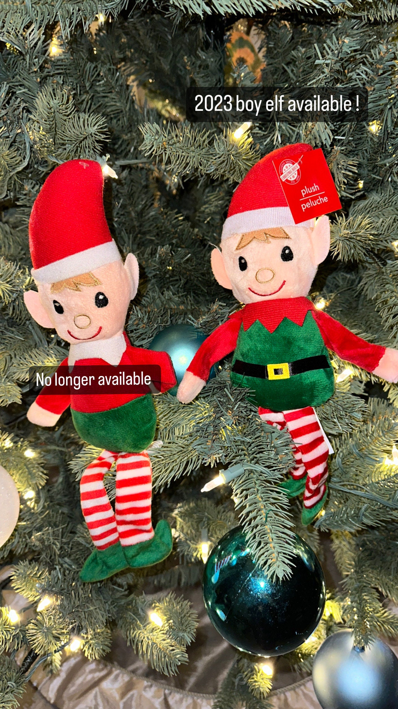 Personalized Christmas Plush Elf Christmas Gift for Coworkers, Friend ...
