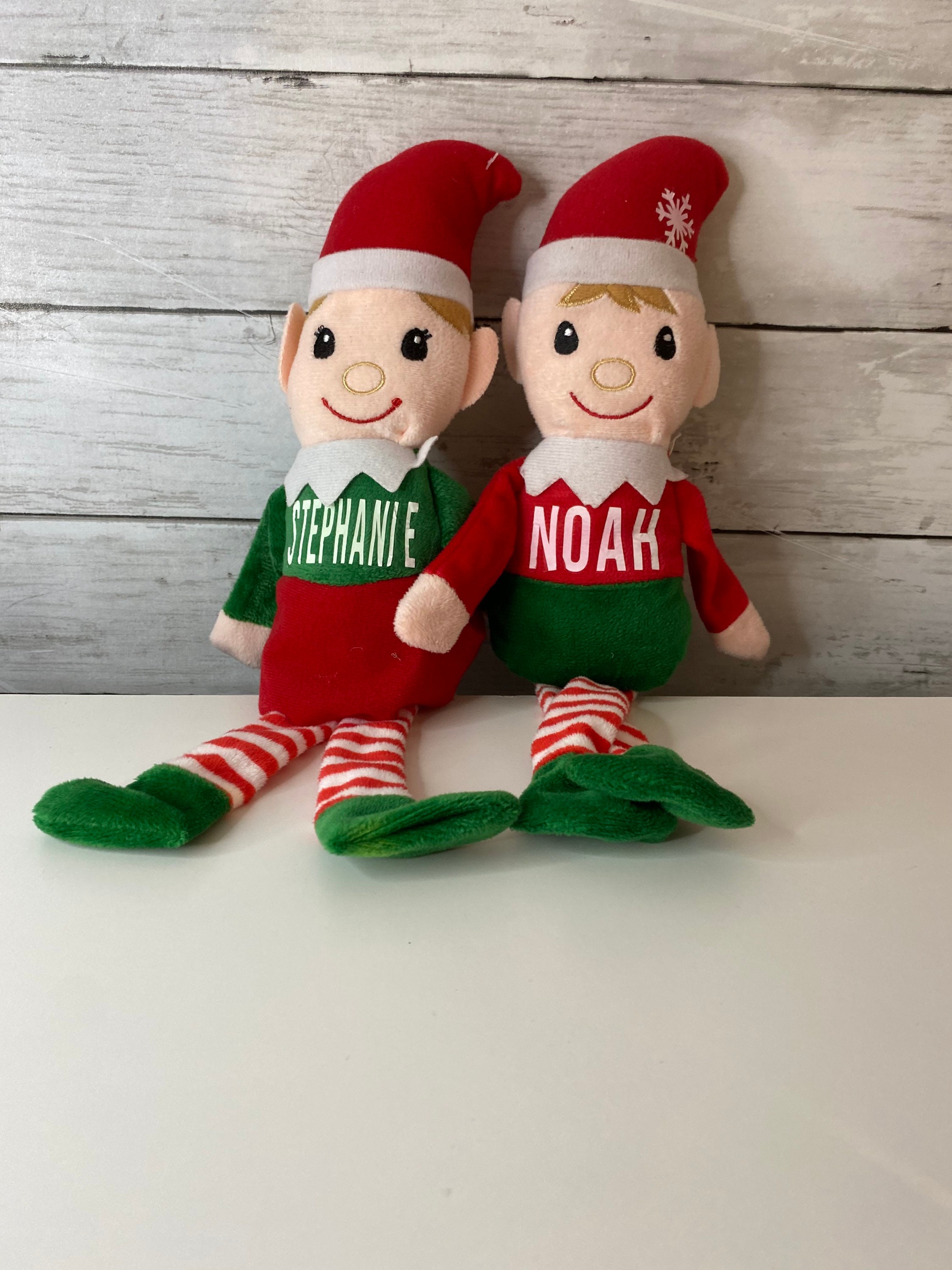 Personalized Christmas Plush Elf Christmas Gift for Coworkers, Friend ...