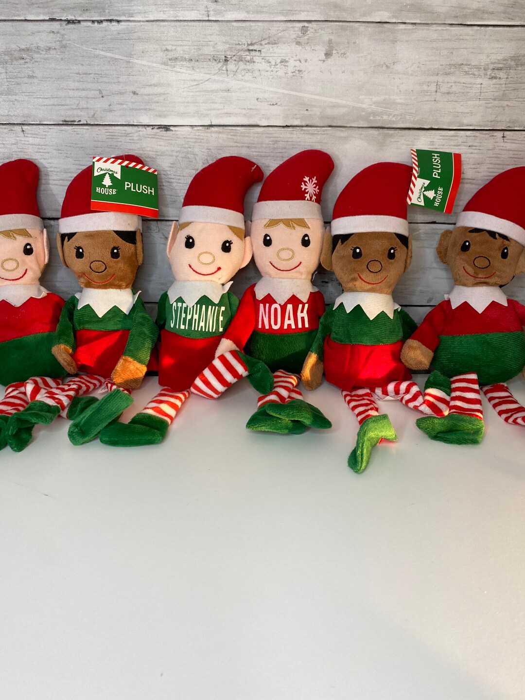 Personalized Christmas Plush Elf, Customizable Name - Etsy