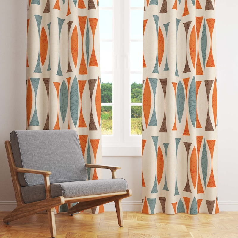 Mod Curtains - Etsy