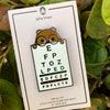 Bear Eye Chart Sticker | Snellen Visual Acuity Optometry Sticker Decals ...
