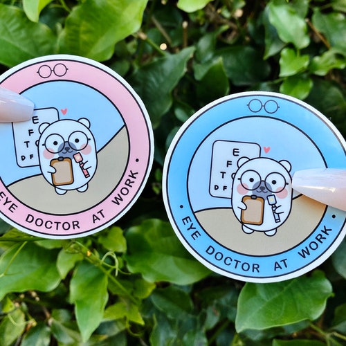 Bear Eye Chart Sticker Snellen Visual Acuity Optometry - Etsy