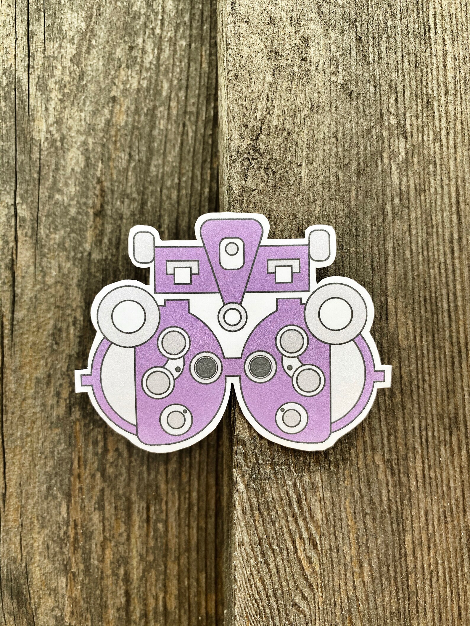 Phoropter Vinyl Stickers Optometry Decals Stickers | Etsy