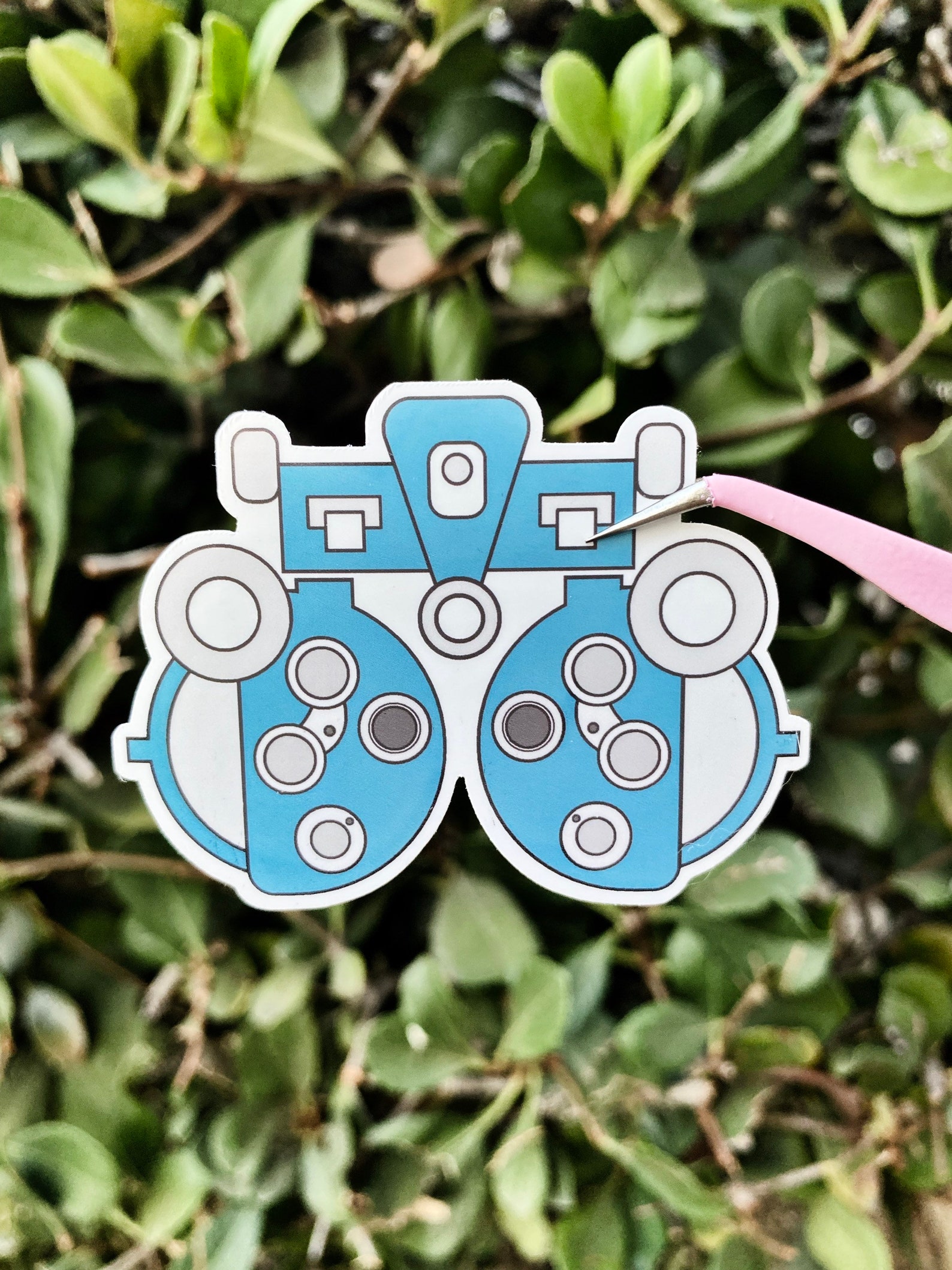 Phoropter Vinyl Stickers Optometry Decals Stickers - Etsy