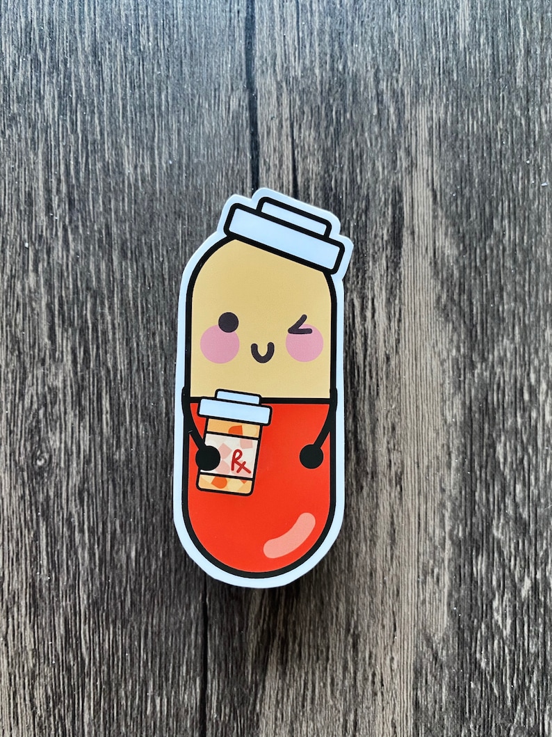Pharmacy Stickers Pill Bottle | Pharmacy Gifts and Decals - Etsy
