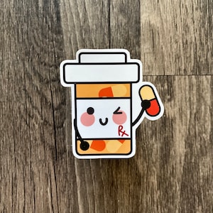 Pharmacy Stickers Pill Bottle | Pharmacy Gifts and Decals - Etsy
