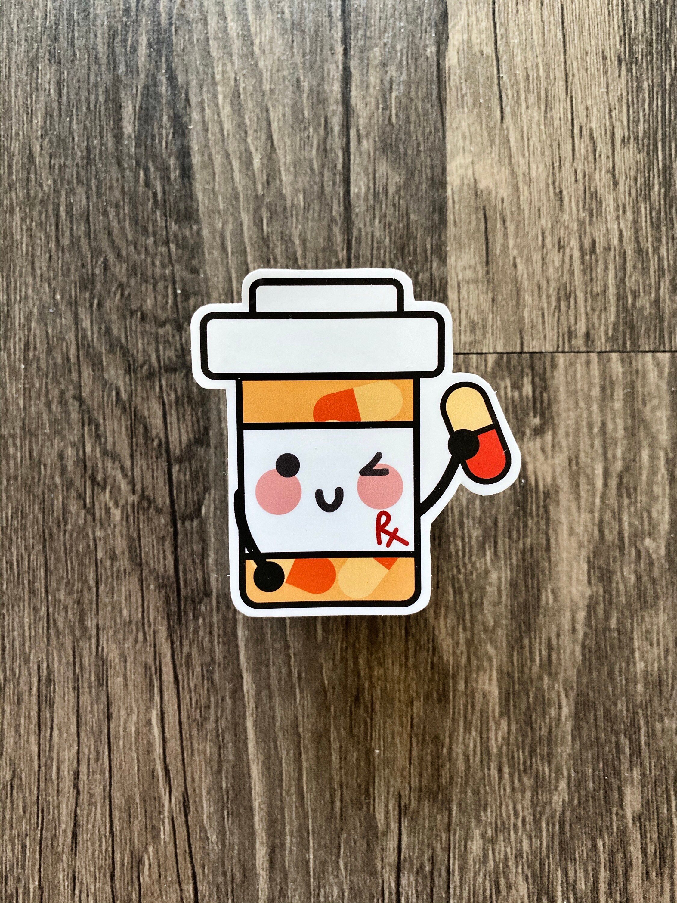 Pharmacy Stickers Pill Bottle Pharmacy Gifts and Decals - Etsy